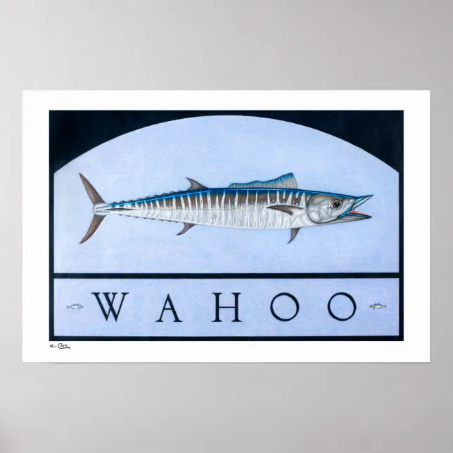 Wahoo Posters, Prints and Frames | Zazzle