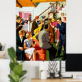 Waiting for a New Year to Come Poster | Zazzle