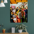 Waiting for a New Year to Come Poster | Zazzle