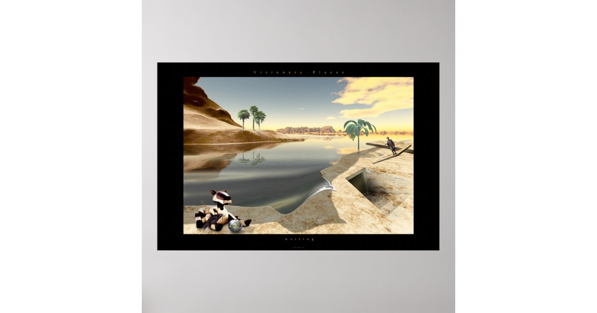 waiting poster | Zazzle