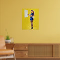 Waitress Pin Up Poster | Zazzle