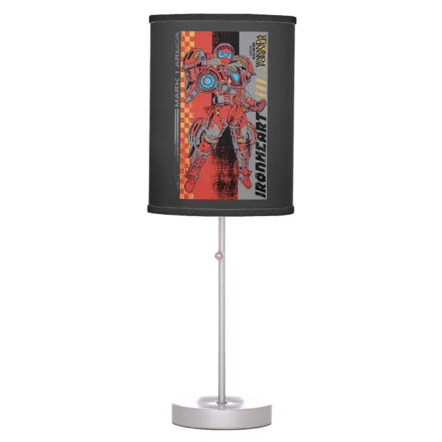 Wakanda Forever | Iron Heart Mark 1 Armor Table Lamp | Zazzle