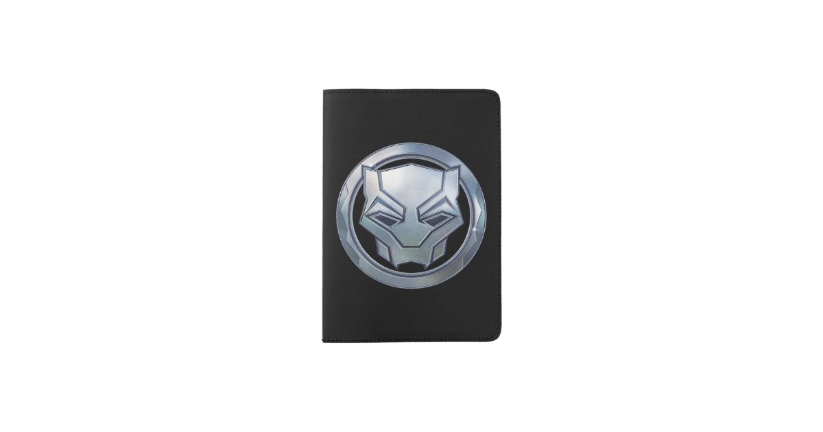 Wakanda Forever | Vibranium Black Panther Icon Passport Holder | Zazzle