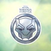 Wakanda Forever | Vibranium Black Panther Icon Window Cling | Zazzle