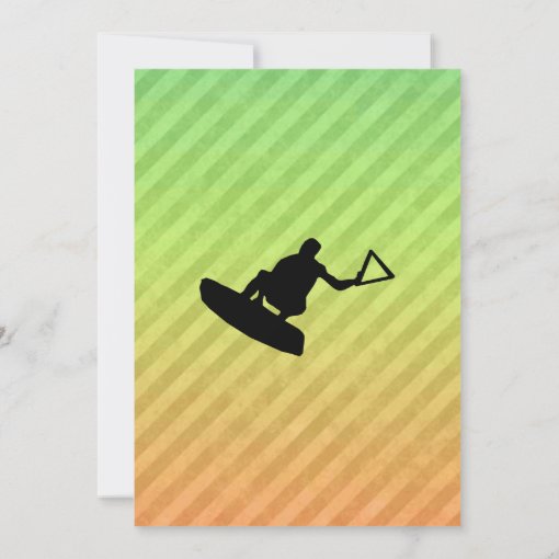 Wakeboarder Invitation | Zazzle