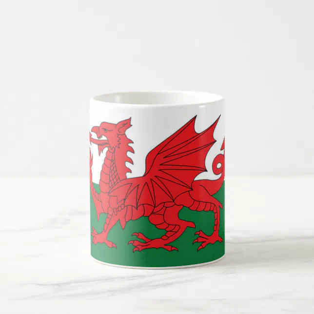 Wales Flag mug | Zazzle