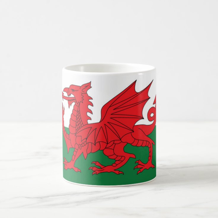 Wales Flag mug | Zazzle