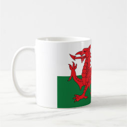 Wales Flag mug | Zazzle