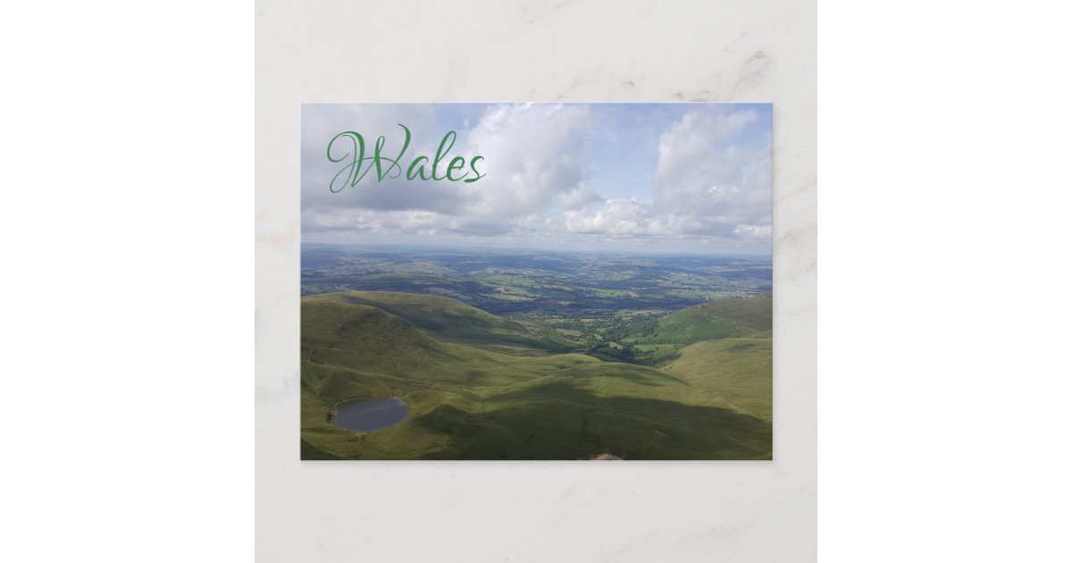 Wales Postcard | Zazzle