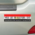 Walk Like An Egyptian: Free - Bumper Sticker | Zazzle
