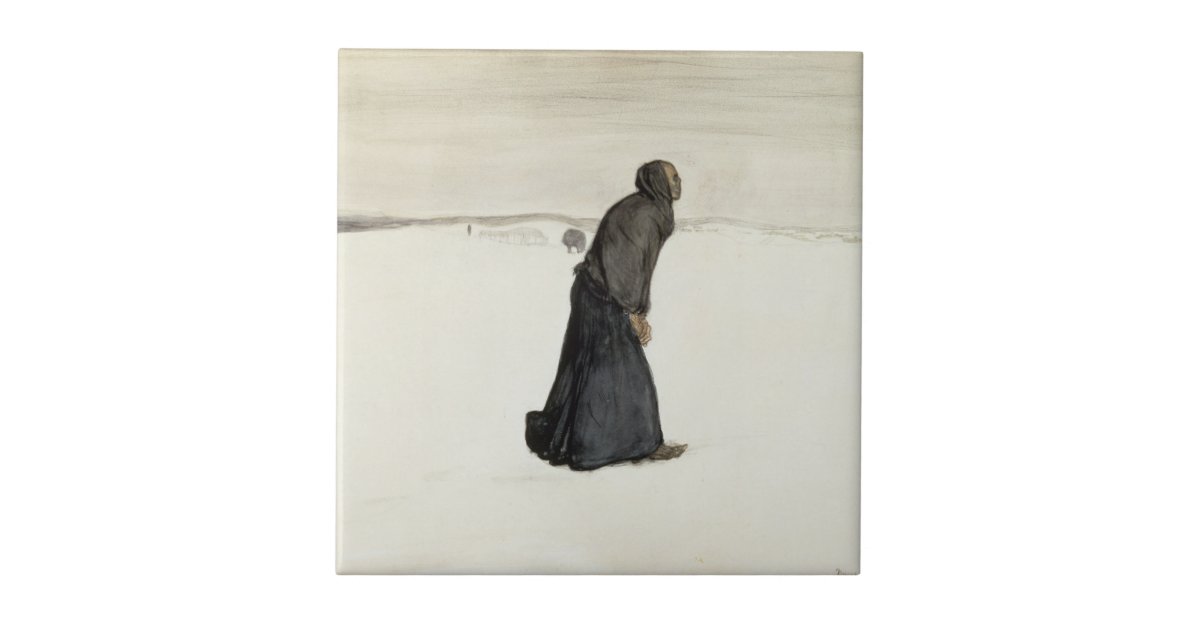Walk of Death (by Magnus Enckell) Ceramic Tile | Zazzle