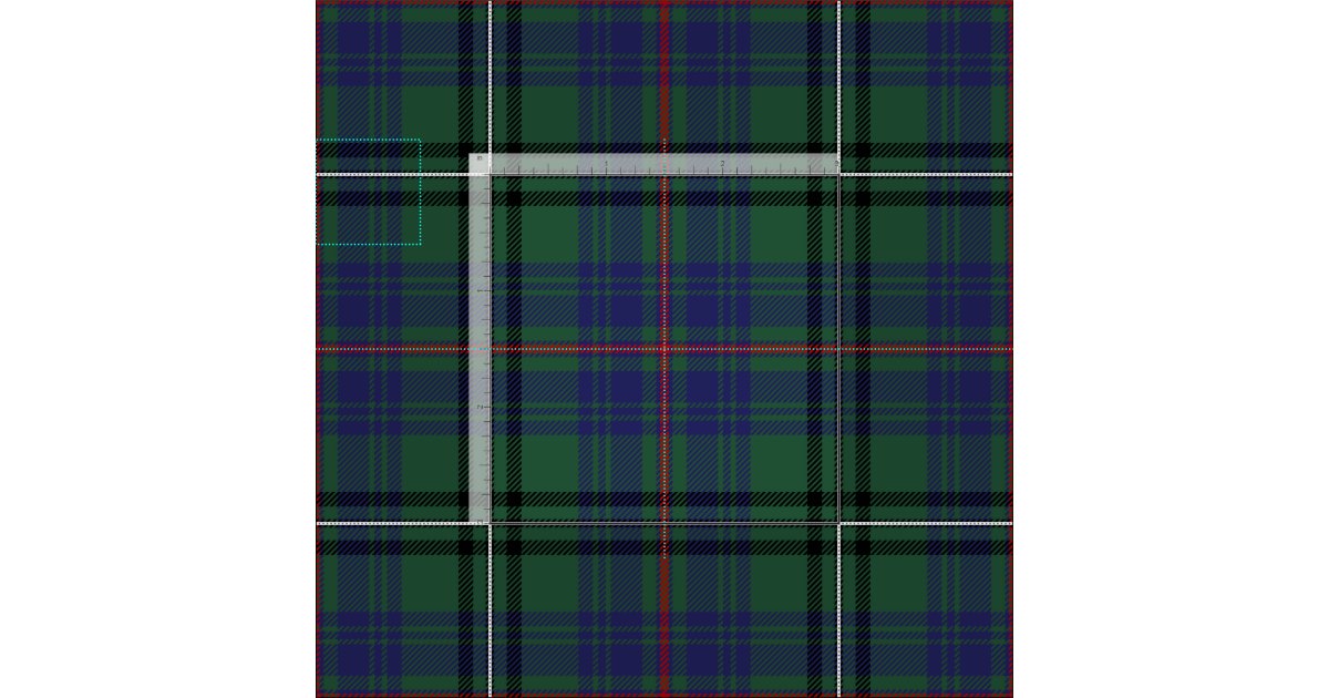 Walker Tartan Print Fabric | Zazzle