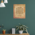 Walking in Beauty Navajo Prayer Poster | Zazzle