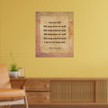 Walking in Beauty Navajo Prayer Poster | Zazzle