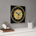 Walking Liberty Centennial Gold Coin Image ~ Square Wall Clock | Zazzle