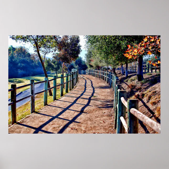 Walking Path Poster | Zazzle