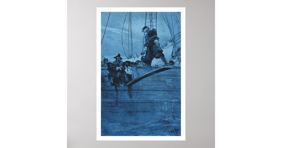 Walking the Plank Poster | Zazzle