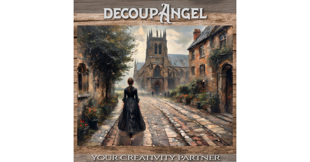 Walking Through History - Decoupage - Tissue Paper | Zazzle