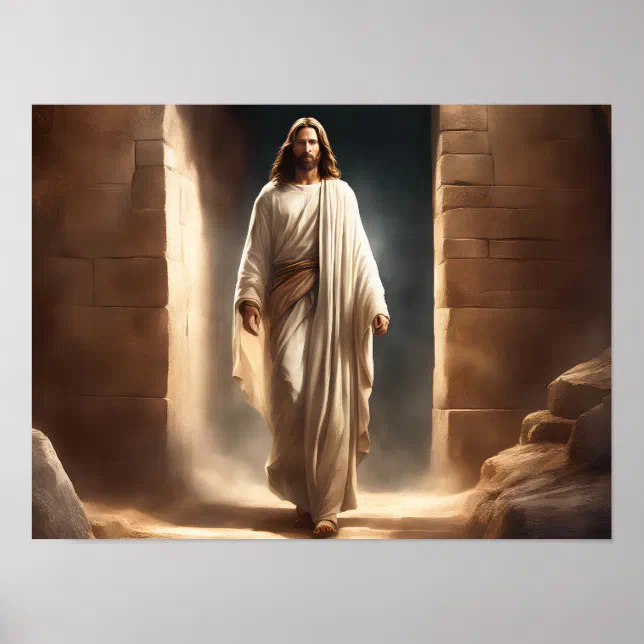 Wall Art Poster featuring Lord & Savior Jesus | Zazzle