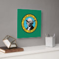 Wall Clock with Flag of Washington State, USA | Zazzle