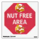 Wall Decal Nut Free Area Sign | Zazzle
