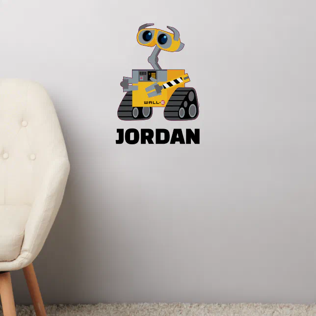 WALL-E Cartoon | Personalize Wall Decal | Zazzle