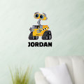 WALL-E Cartoon | Personalize Wall Decal | Zazzle