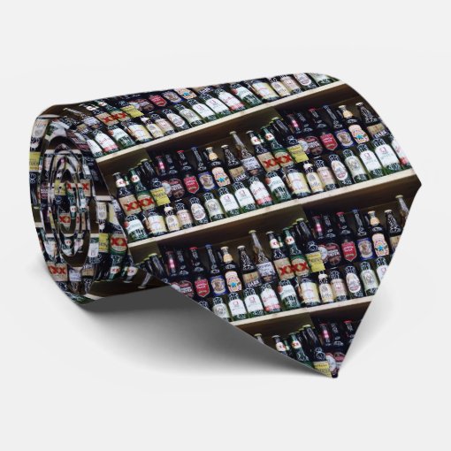 "WALL OF BEER" TIE | Zazzle
