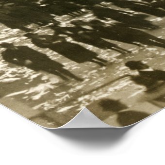 Wall Street Party, End of WW1, 1918 Poster | Zazzle