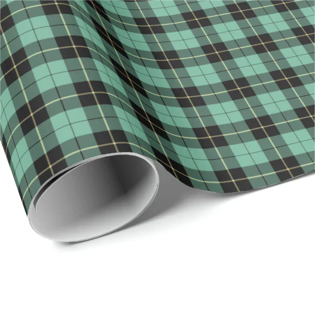 Wallace Clan Ancient Hunting Tartan Wrapping Paper | Zazzle