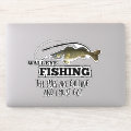 Walleye Fishing Quote Sports Men Outdoors Fish Sticker | Zazzle