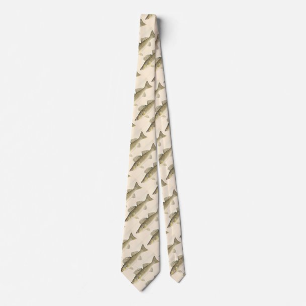 Walleye Pattern on Blue Fabric | Zazzle