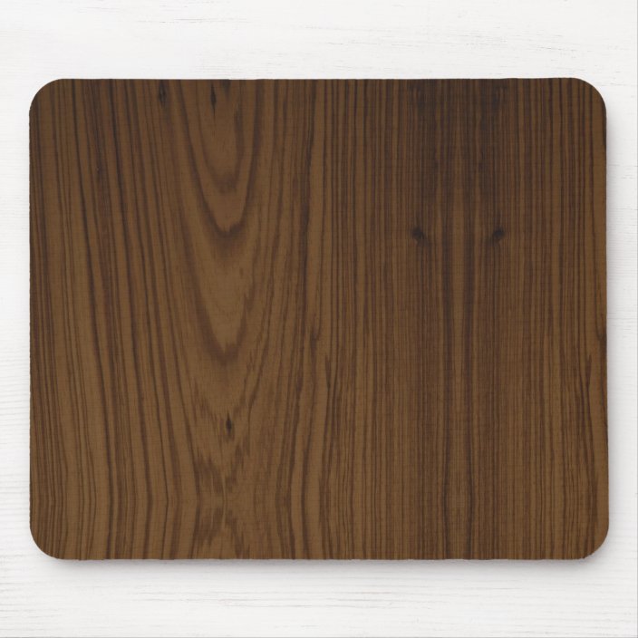 Walnut Wood Grain Mouse Pad | Zazzle.com