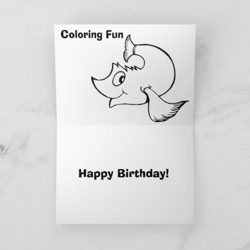 Walrus Birthday Card | Zazzle