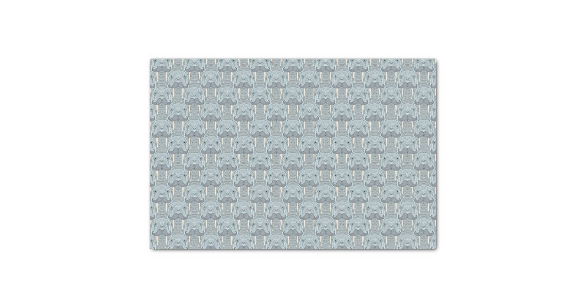 Walrus Mustache Pattern Tissue Paper | Zazzle