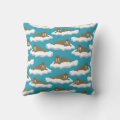 Walrus on an Iceberg Illustration Personalized Throw Pillow | Zazzle