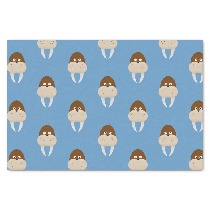 Walrus Tissue Paper | Zazzle