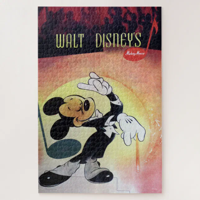 Walt Disney's Mickey Mouse Jigsaw Puzzle | Zazzle