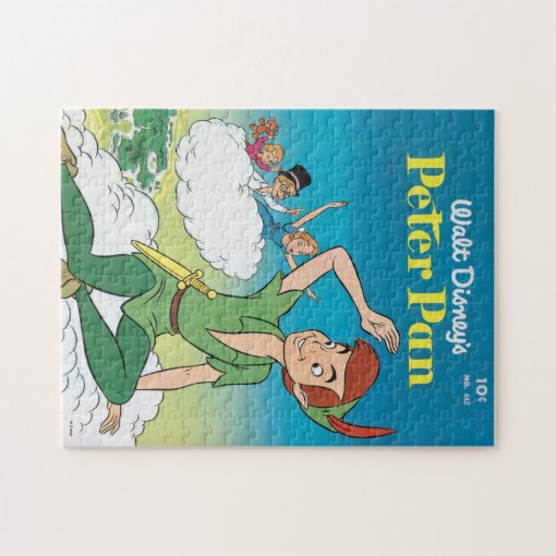 Walt Disney's Peter Pan Vintage - Kids Jigsaw Puzzle | Zazzle
