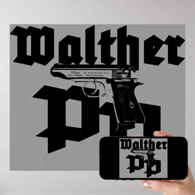 Walther PP Poster | Zazzle