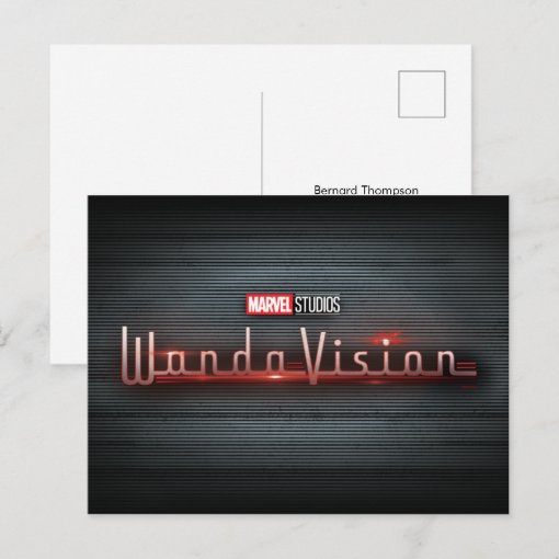 WandaVision Logo Postcard | Zazzle