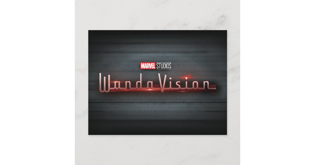WandaVision Logo Postcard | Zazzle