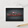 WandaVision Logo Postcard | Zazzle