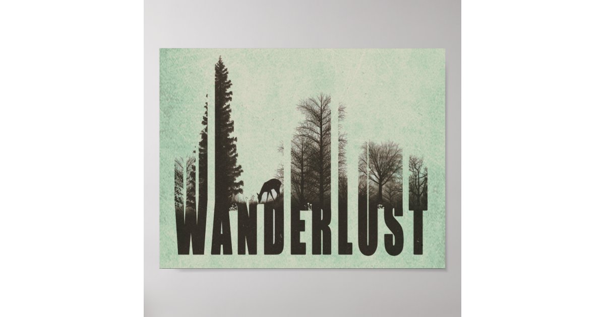 Wanderlust Poster | Zazzle
