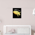 Wanna Cuttle Funny Cuttlefish Pun Dark BG Poster | Zazzle