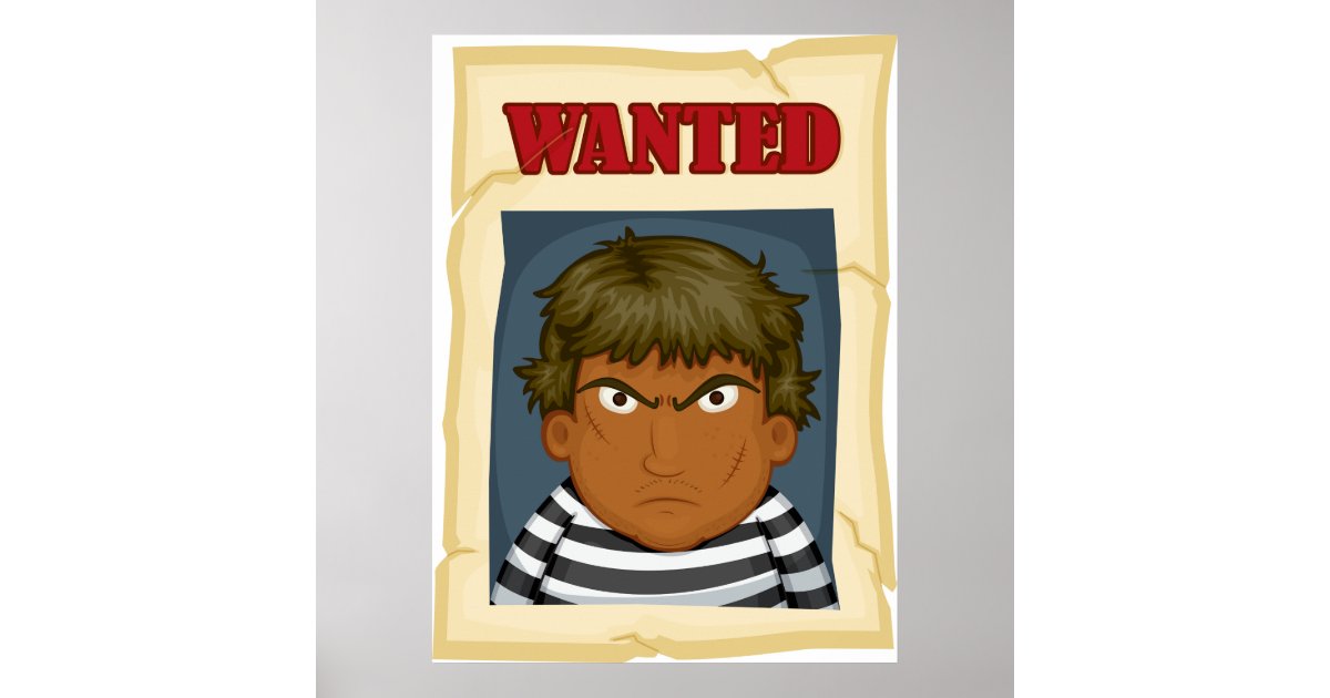 Wanted Person Poster | Zazzle