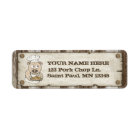 Wanted Pig BBQ Return Address Labels | Zazzle