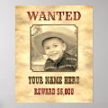 Wanted Poster | Wild West Photo Template | Zazzle