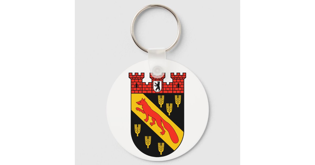Wappen Berlin-Reinickendorf Keychain | Zazzle