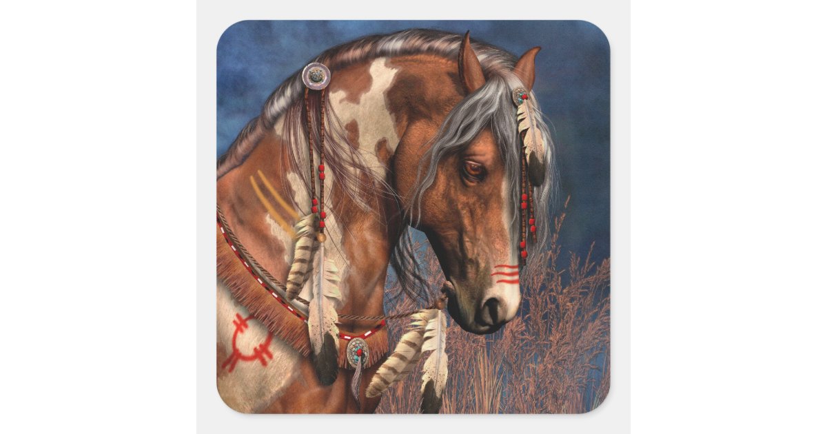War Pony Stickers | Zazzle